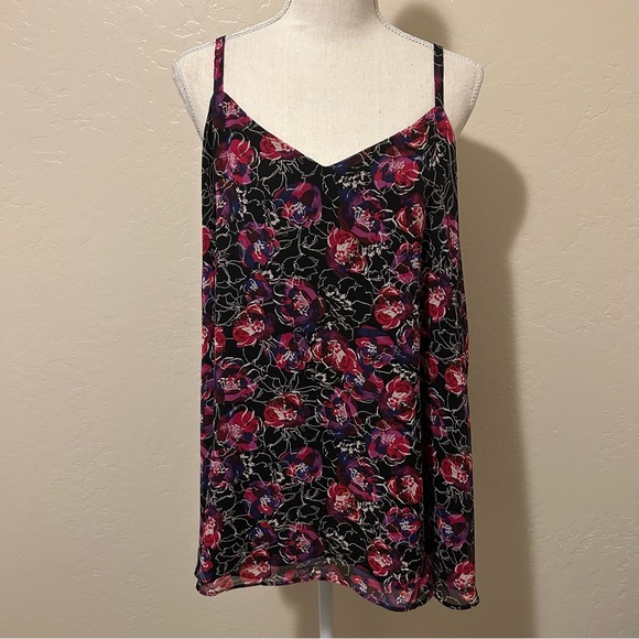 torrid | Tops | Torrid Nwt Black Floral Swing Tank | Poshmark